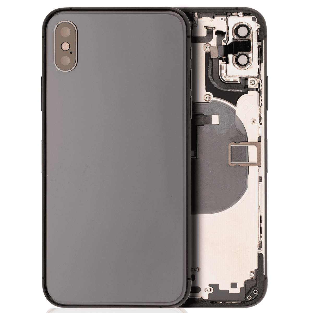iPhone XS Back Housing + Small Parts Installed (Gray) – CELL RESCUE CENTER