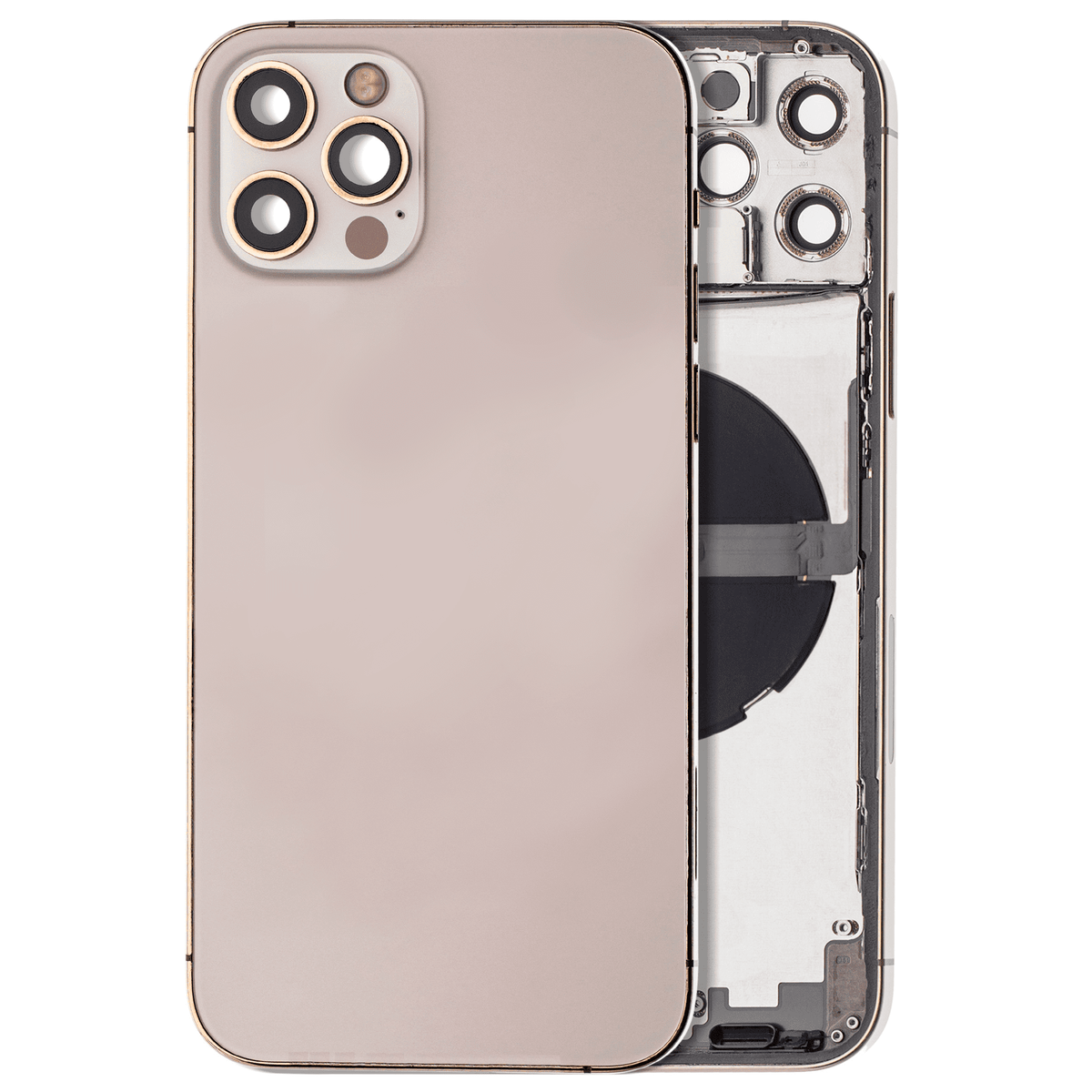 iPhone 12 Pro Back Housing + Small Parts Installed (Gold) – CELL RESCUE ...