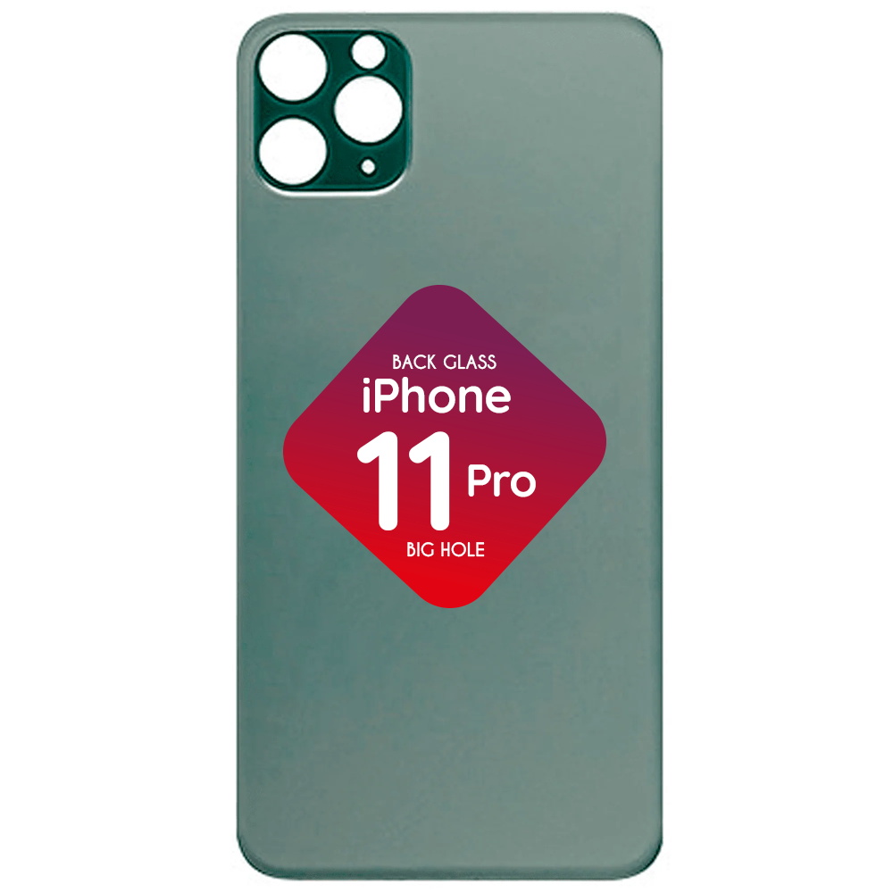 iPhone 11 Pro Back Glass (Big Hole) (Midnight Green) – CELL RESCUE CENTER