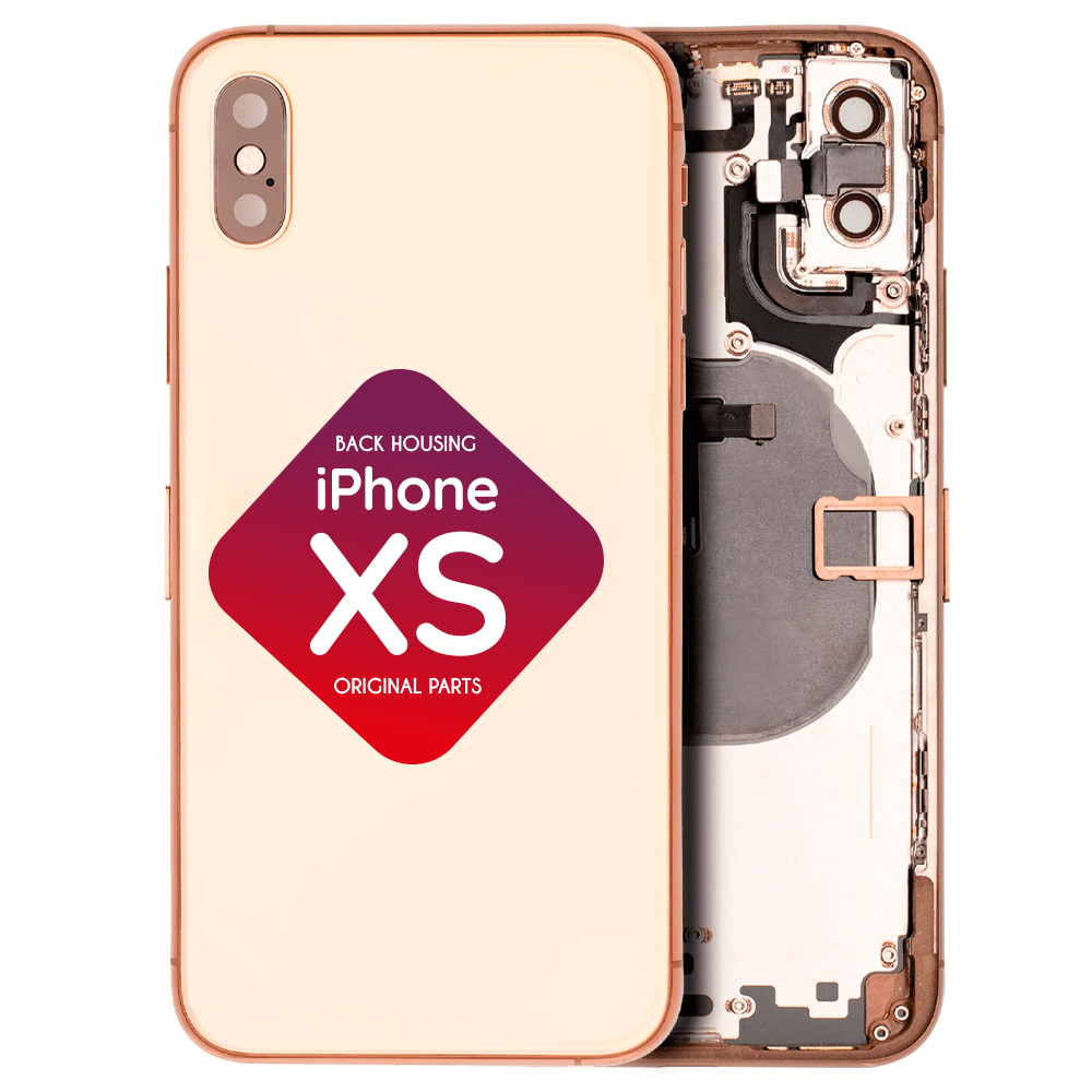 iPhone XS Back Housing + Small Parts Installed (Gold) – CELL RESCUE CENTER